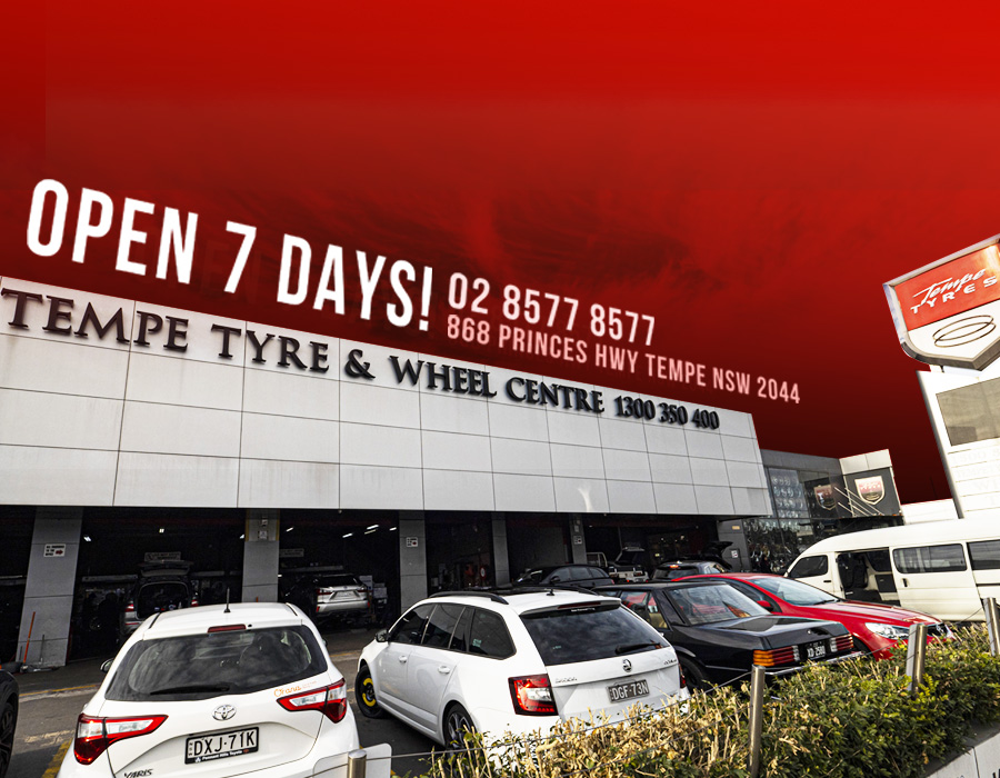 Tempe Tyres | Australia's Leading Tyre & Wheel Centre