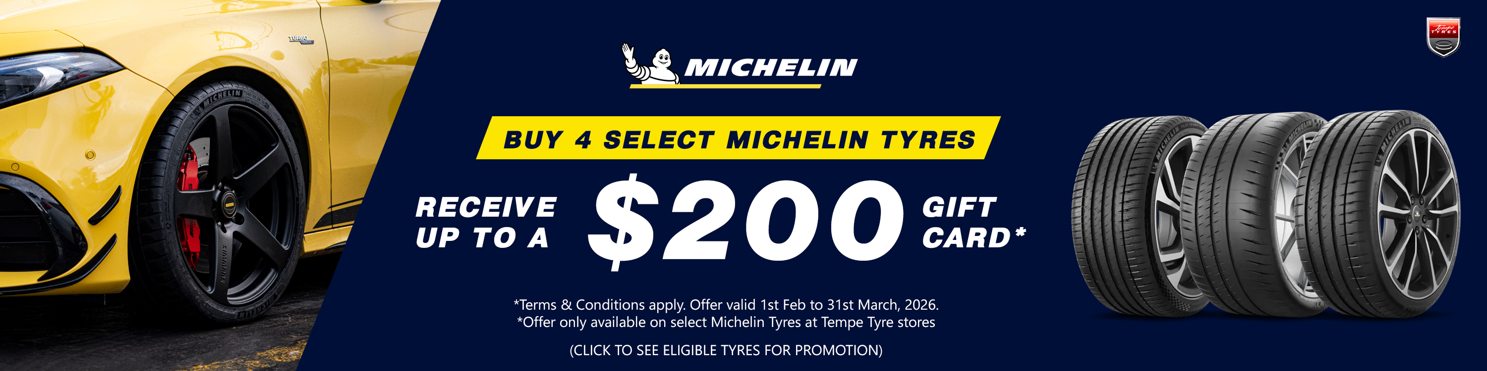 Tempe Tyres | Australia's Leading Tyre & Wheel Centre