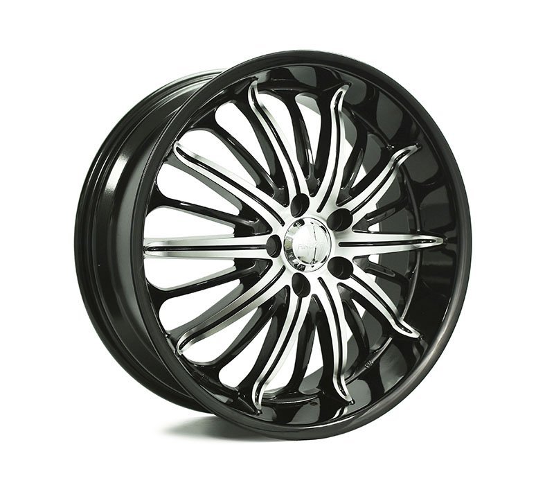20x8.5 Akuza Belle 761 Black 5/115 P35 | Incubus Wheels | Tempe Tyres