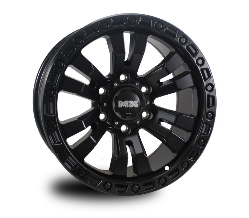17x9.0 Lenso MX-Brutal Satin Black | Lenso Wheels | Tempe Tyres