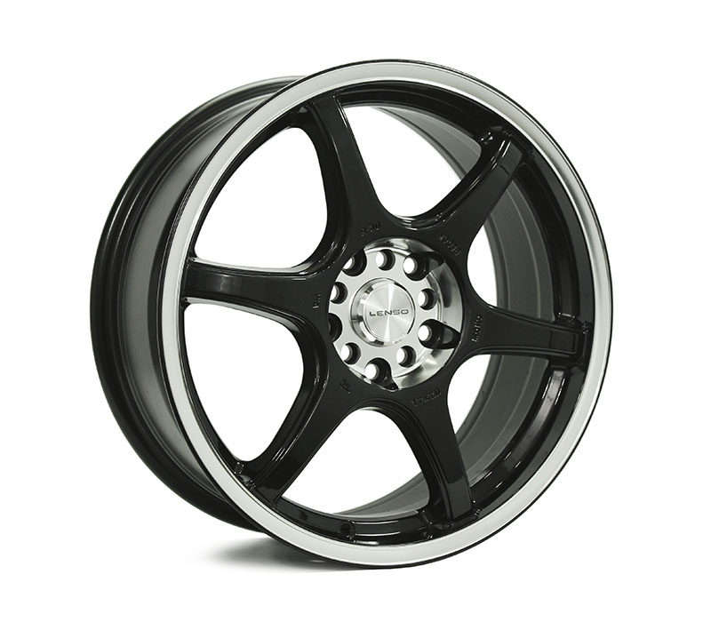 18x8.0 18x9.5 Lenso DC6 Black 5/114.3 P35 | Lenso Wheels | Tempe Tyres