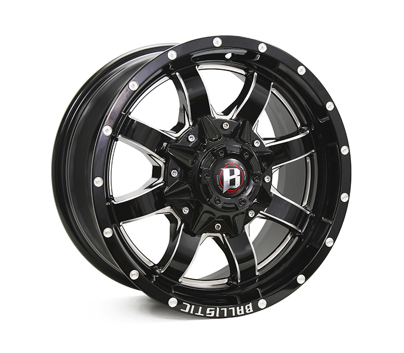 17x9.0 Ballistic Anvil Millworks 6/139.7 P25 | Ballistic Wheels | Tempe ...
