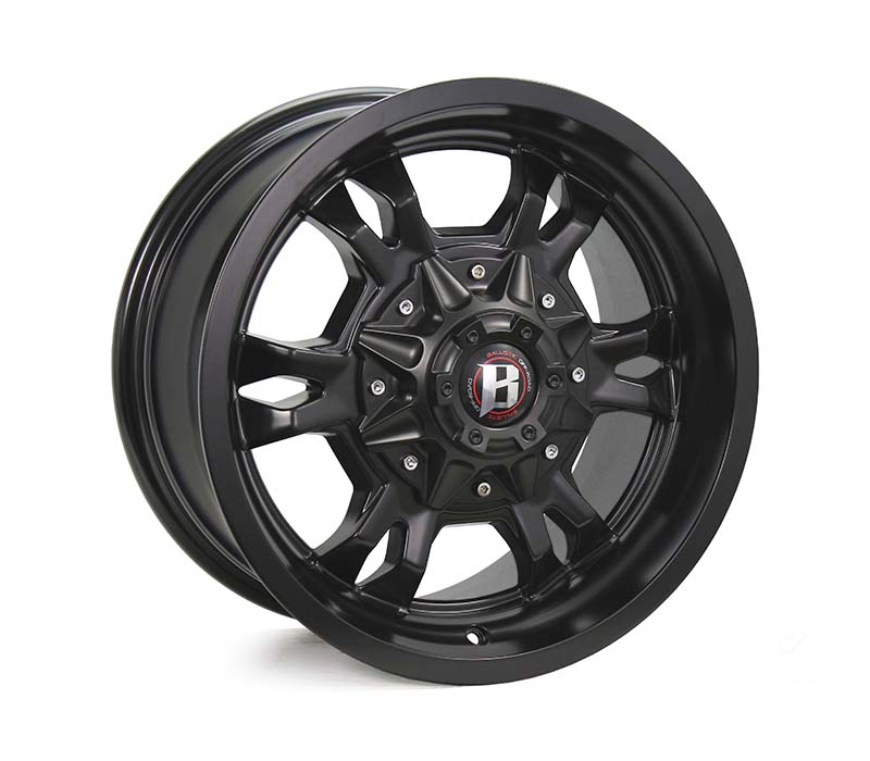 16x8.0 Ballistic Mace 6/139.7 P20 | Ballistic Wheels | Tempe Tyres